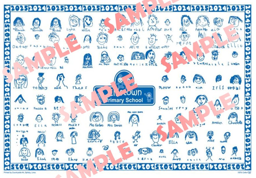 2024 / 2025 School Commemorative Tea Towels | Ellistown Community ...