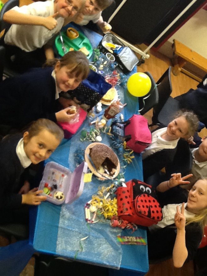 Our First "Table of Awesomeness" | Ellistown Community Primary School
